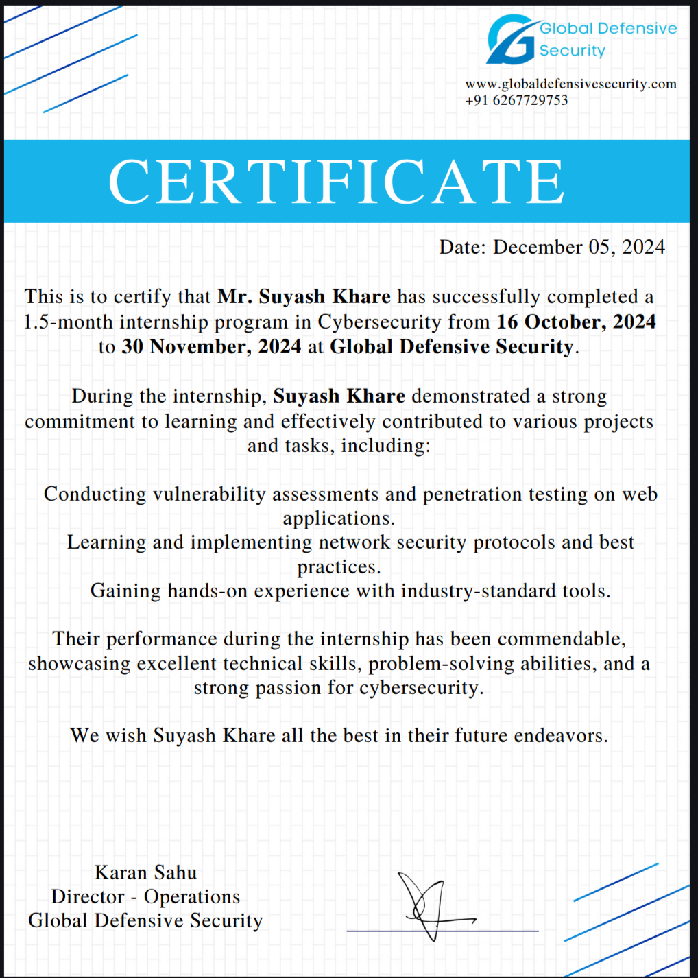 Suyash Khare | Portfolio