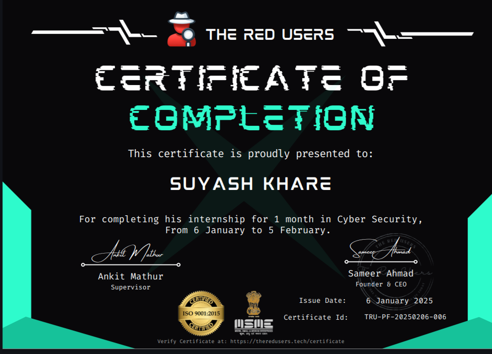 Suyash Khare | Portfolio